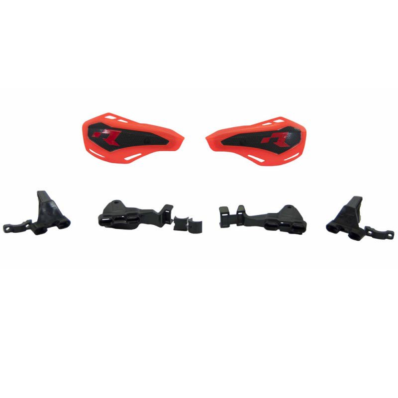 Rtech Hp1 Handguards With Mounting Kit One Size Orange Neon ...